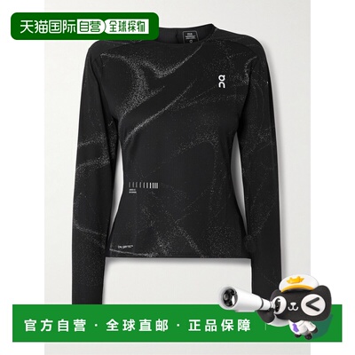 1h可退 香港直邮On 女士 + Zendaya recycled-jersey 印花上衣 1W