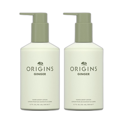 欧洲直邮Origins悦木之源 姜味暖暖手部保湿滋润霜200mlx2 柔软滋
