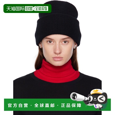 香港直邮LISA YANG 女士 黑色 The Stockholm 毛线帽 402091