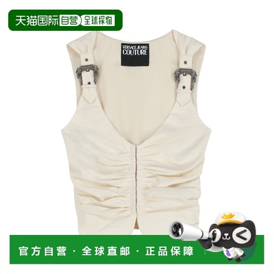 1h可退 香港直邮versace 范思哲 女士 棉质上衣 78HAM206N0439021