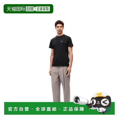 1h可退 欧洲直邮LOEWE罗意威男士棉质常规版型T恤短袖高档高档潮