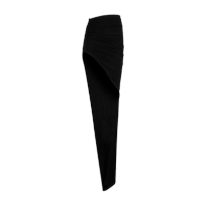 香港直邮Rick Owens 垂褶半身裙 RO01C5371.BZ