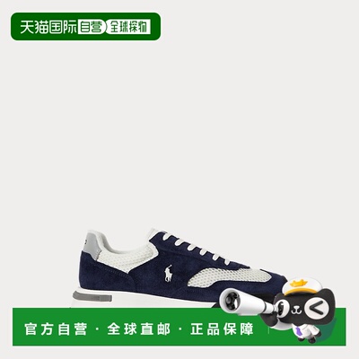 自营欧洲直邮Ralph Lauren拉夫劳伦 Eldridge男士网眼拼接运动鞋