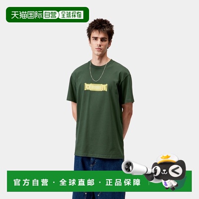 自营欧洲直邮Carhartt WIP Electric Boogie男士棉图案印花短袖T