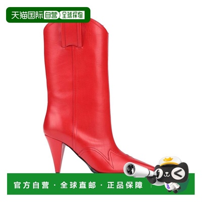 香港直邮Nina Ricci 莲娜丽姿 女士 脚踝靴 red红色 舒适时尚