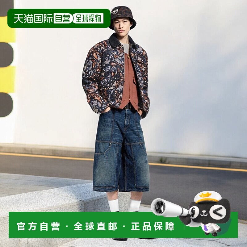 自营1h可退 欧洲直邮LV路易威登 男士多色聚酯迷彩夹克休闲外套
