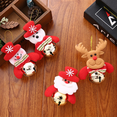 Christmas trees pendant decorations, gifts, Santa Claus,elk