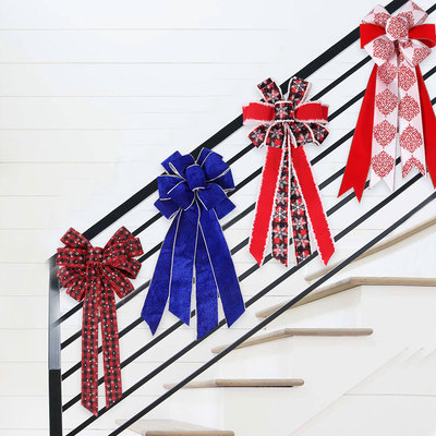 Christmas Bow Christmas Holiday Home Party Theme Decorations