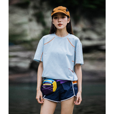 户外吸湿速干运动休闲短袖T恤衫