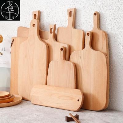 Kitchen Wooden Chopping Blocks Beech Pizza面包 Cutting Board