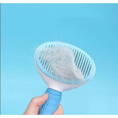 Pet Dog Hair Brush Cat Comb Stainless Steel Grooming Brush f