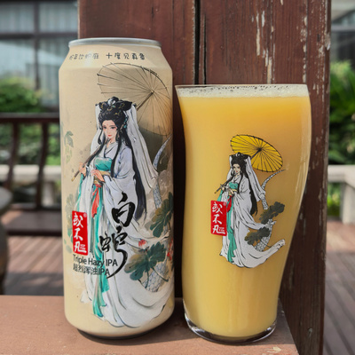 或不凡精酿青蛇白蛇超烈性浑浊IPA啤酒500ml