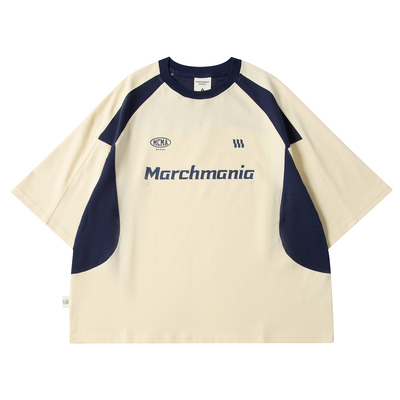 球服百搭插肩袖日系宽松上衣MCMA