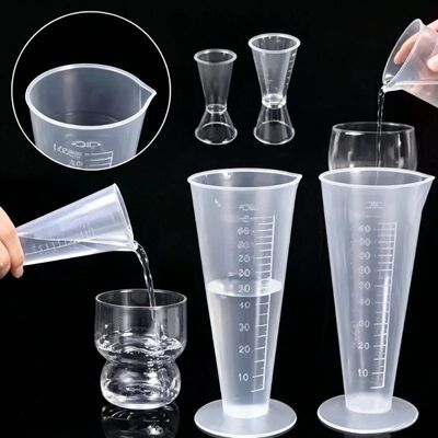 100ml Food-Grade Plastic Measuring Cup,Food-Grade Plastic wi