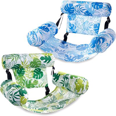 Inflatable Pool Float for Adults, Floating Lounge Chair, Inf