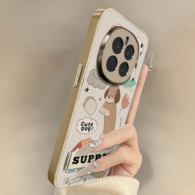 浙皇适用于荣耀magic7手机壳6新款5pro高级4全包x60i防摔x50gt支架x40ix30i卡通小羊皮男女创意GTPro猫咪狗