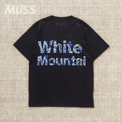 WHITEMOUNTAINEERING印花T恤