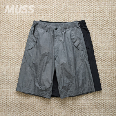 现货 GOLDWIN 0 HELICOID SHORTS 轻质户外防水宽松运动短裤 25SS