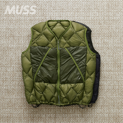 ROAHIKING户外防撕裂羽绒马甲