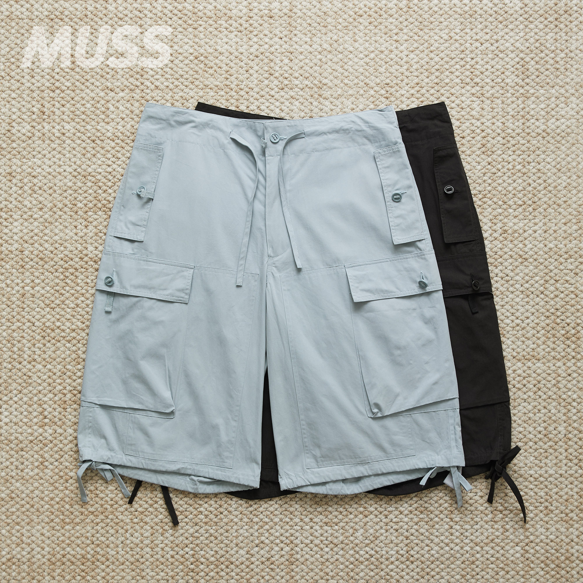 现货 OAMC PEACEMAKER CARGO SHORT 复古口袋拼接休闲工装短裤