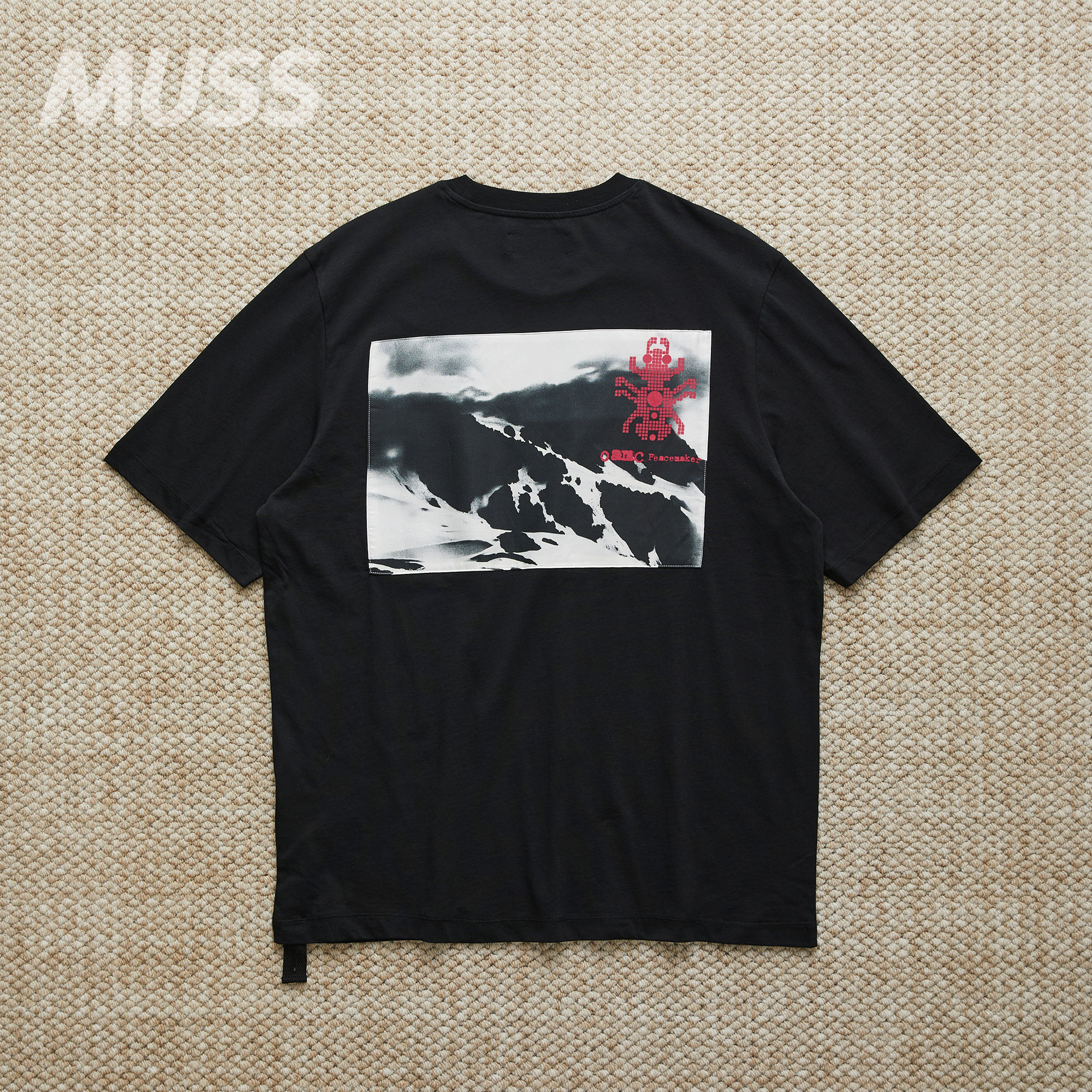 现货 OAMC PEACEMAKER POCKET TEE 相片印花休闲口袋短袖T恤