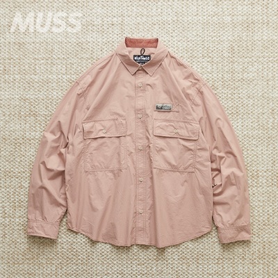 WILDTHINGS户外廓形工装长袖衬衫