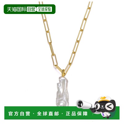 自营geneviveSterling Silver 14K Gold Plated with Free-Form B