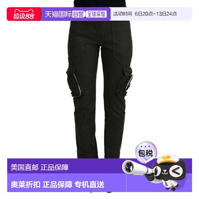 自营Ermanno Scervino Lace Up Leg Women Tape Women's Pants -