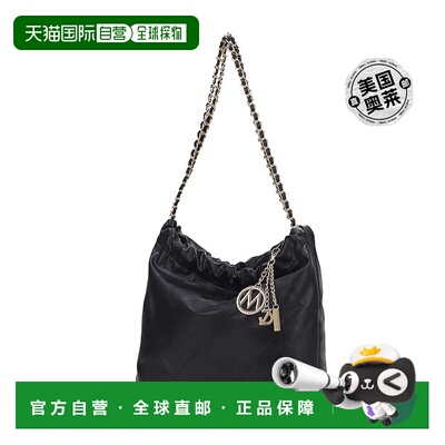 mia k collectionMia K. 出品 Celestine 绗缝单肩女包 - 黑色 【