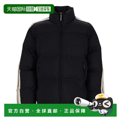 自营Palm Angels High Collar Puffer Jacket - black 美国奥莱直