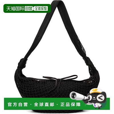 1h可退 香港直邮潮奢 Lemaire 女士 黑色 FILT 联名 Croissant 单