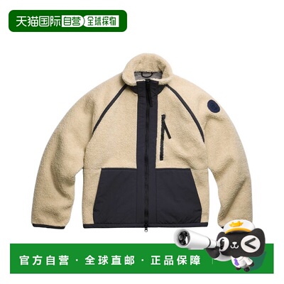 自营canada goose加拿大Goose Westport抓绒夹克-米色 美国奥莱直