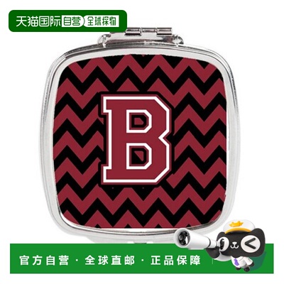 自营 Carolines Treasures CJ1052-BSCM 字母 B 雪佛龙石榴正品