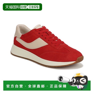 自营Vince Olla Runner Leather Sneaker - red 美国奥莱直发