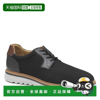 自营Johnston & Murphy Men's Ralston Plain Toe Knit Lace-Up O