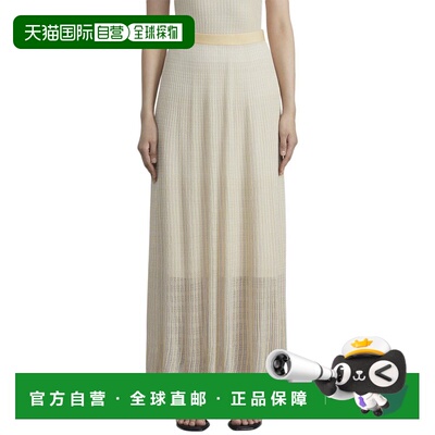 自营lafayette 148 new york拉斐特148纽约褶皱罗纹缝线丝绸裙-黄