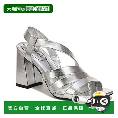 自营LifeStride百老汇I4261S3-020绑带女士银色高跟ZOGG3375-银色
