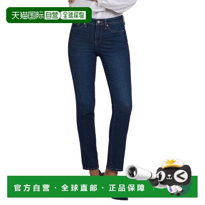 自营NYDJ Sheri Indigo Seine Slim牛仔裤-蓝色 美国奥莱直发