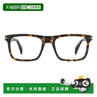 自营david beckhamDb 1191 Rectangular Tortoiseshell Acetate E