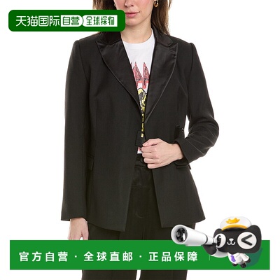 自营all saintsAllSaints Peggi Blazer - black 美国奥莱直发