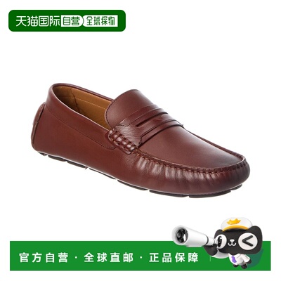 自营Allen Edmonds Lewis Leather Driver - brown 美国奥莱直发