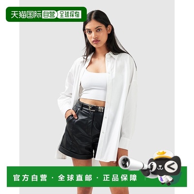 自营 belle & bloomWilder Days纯素皮短裤-黑色 美国奥莱直发