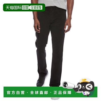 自营joe's jeansJOE'S牛仔裤The Asher Cord黑色修身牛仔裤-黑色