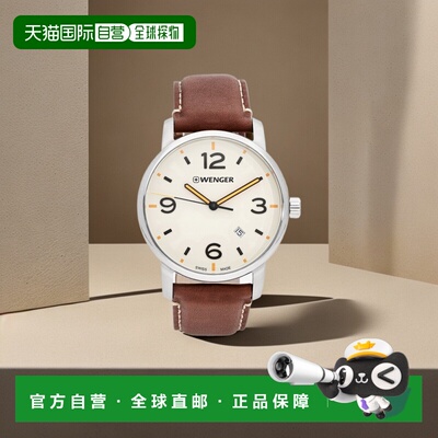 自营 Wenger Swiss Army 男式 01.1741.133 Urban Metro 米色表盘
