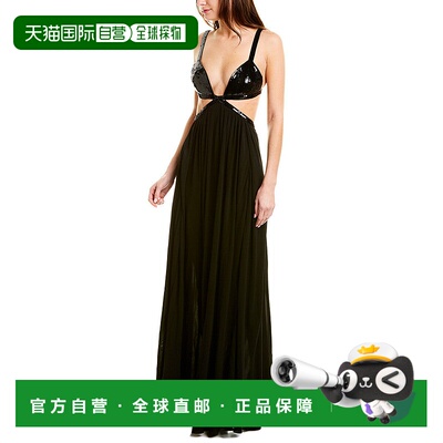 自营Michael Kors Collection Gown - black 美国奥莱直发