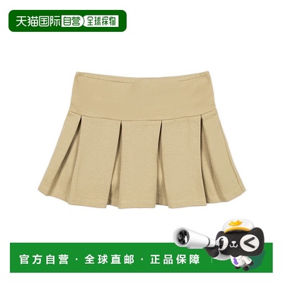 自营Hope & Henry Ponte Pleated Skort - brown 美国奥莱直发