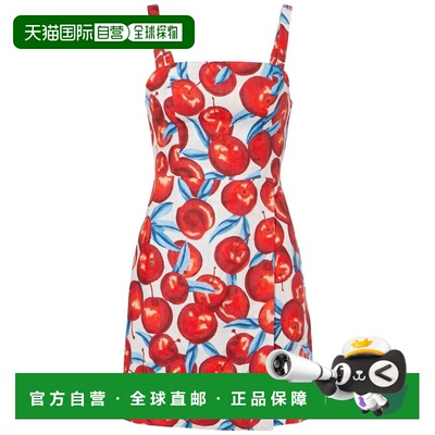 自营Farm Rio女士无袖迷你连衣裙，樱花-樱花 美国奥莱直发背带裙