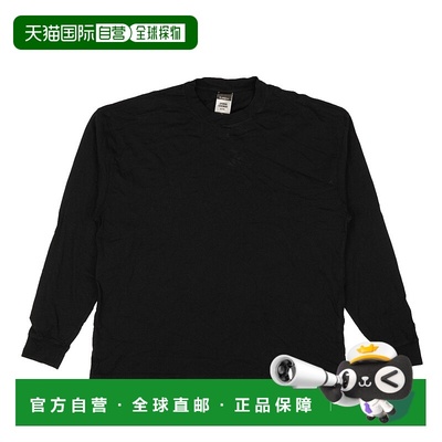 自营 opening ceremony开幕式 BLACK BLANKS BY OC LS BOXY CREW