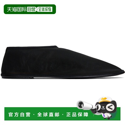 1h可退 香港直邮潮奢 The Row 女士 黑色 Sock 拖鞋 F1148AW20