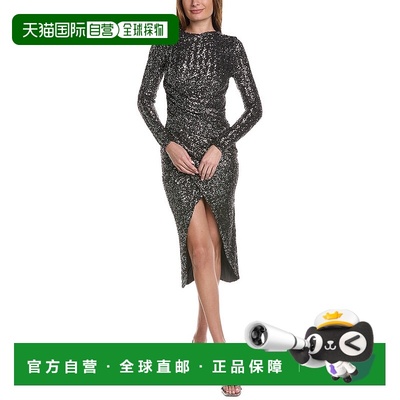 自营Michael Kors Collection Sequin Midi Dress 美国奥莱直发